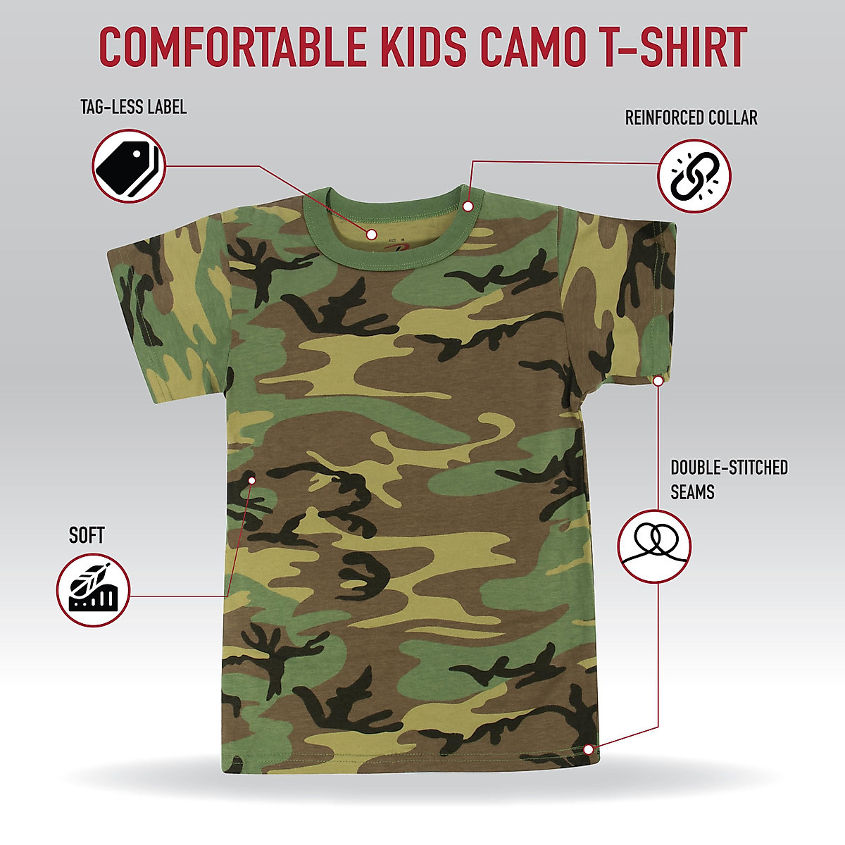 Rothco 6703: Kids Camo T-Shirt
