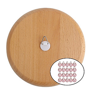 2.2cm Invisible Plate Hanger Set Vertical Plate Holders for The Wall (2), has Good Sticky and Durable.