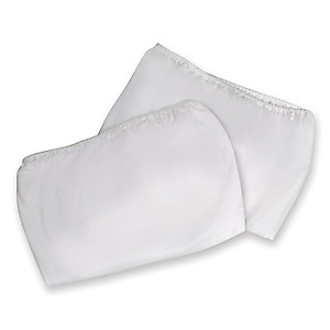 Badger Basket 2-Piece Fitted Bassinet Sheets for Empress Round Baby Bassinets, White