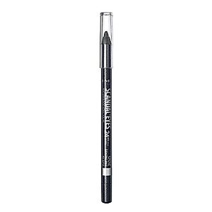 Rimmel Scandaleyes Waterproof Kohl Kajal Eyeliner, Sparkling Black, 0.04 Fl Oz, Pack of 2