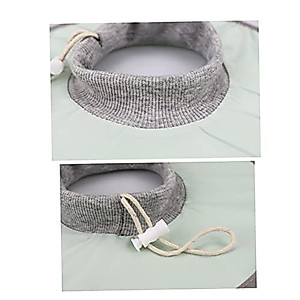 Housoutil 3 Pcs Licking Cone Dog Cot Pet Dog Cone Plant Weights Licking Collar Dog Veil Wedding -Lick Collar Dog Elizabethan Collar Puppy Water Elizabeth Circle