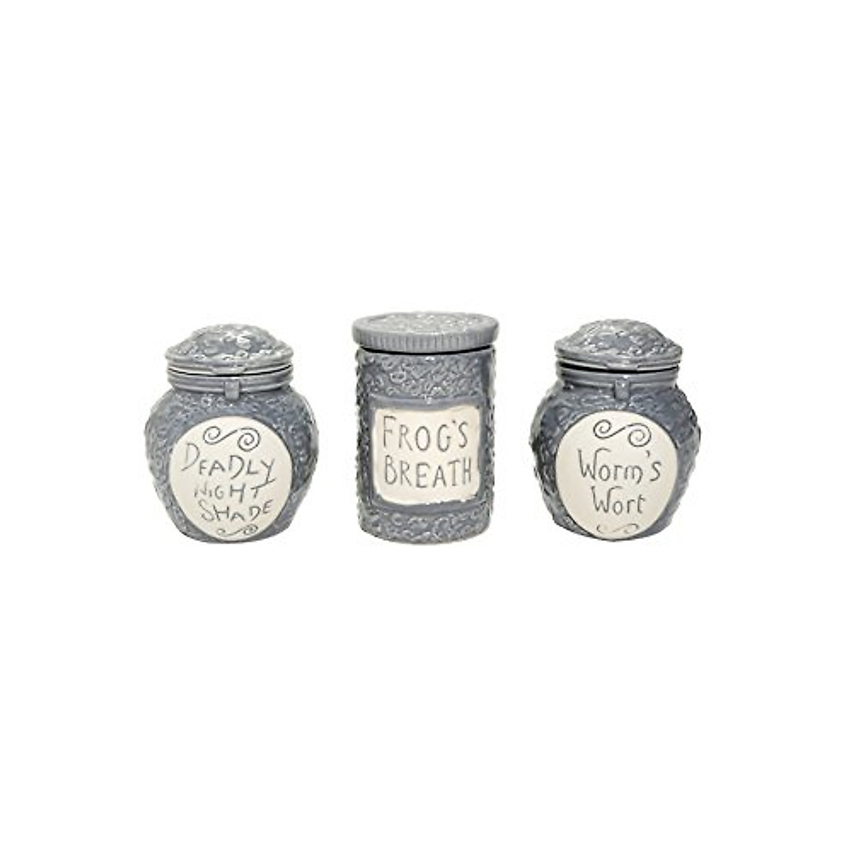 The Nightmare Before Christmas Sally Jars 3 piece Trinket Box Gift Set