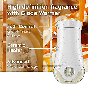 Glade PlugIns Refills Air Freshener, Scented and Essential Oils for Home and Bathroom, Vanilla Caramel Twist, 3.35 Fl Oz, 5 Count