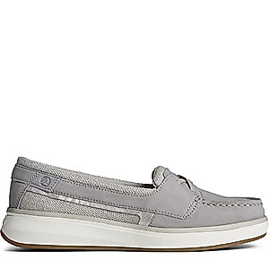Sperry Women's Freshfish Boat Shoe, Grey, 10