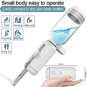 Portable Travel Bidet,Automatic Electric Bidet for Women & for Men, Personal Hygiene Cleaning, or Soothing Postpartum/Surgery and Care