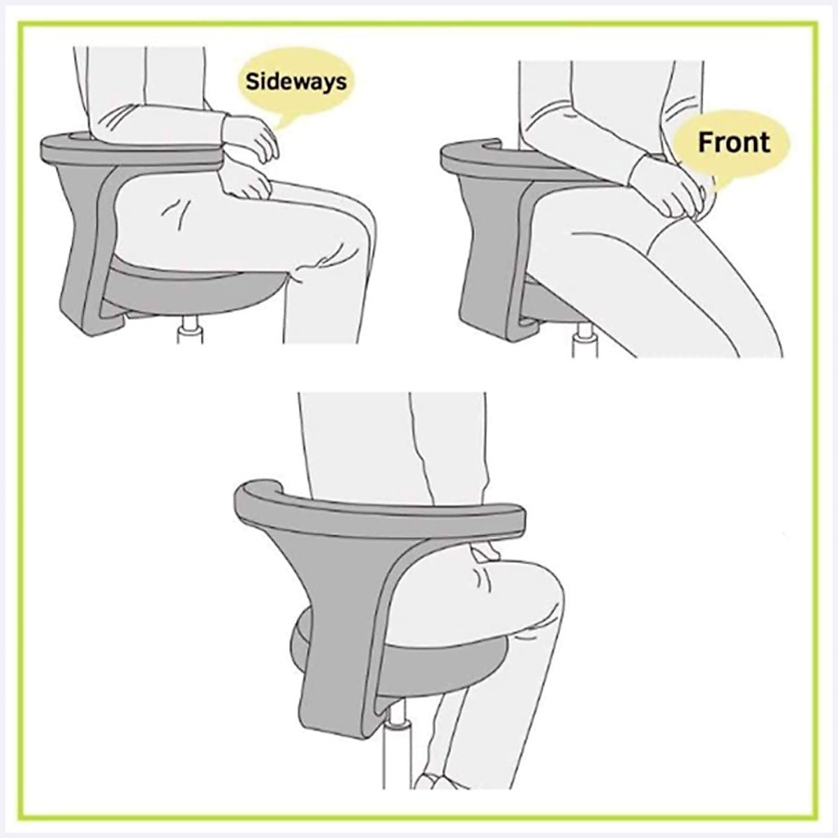 SFKLYU Dentist Chair Dental Stool with Lumbar Support Rolling Chair, Swivel Salon Chair for Drafting, Computer, Hospital, Clinic, Dental, Home,A2