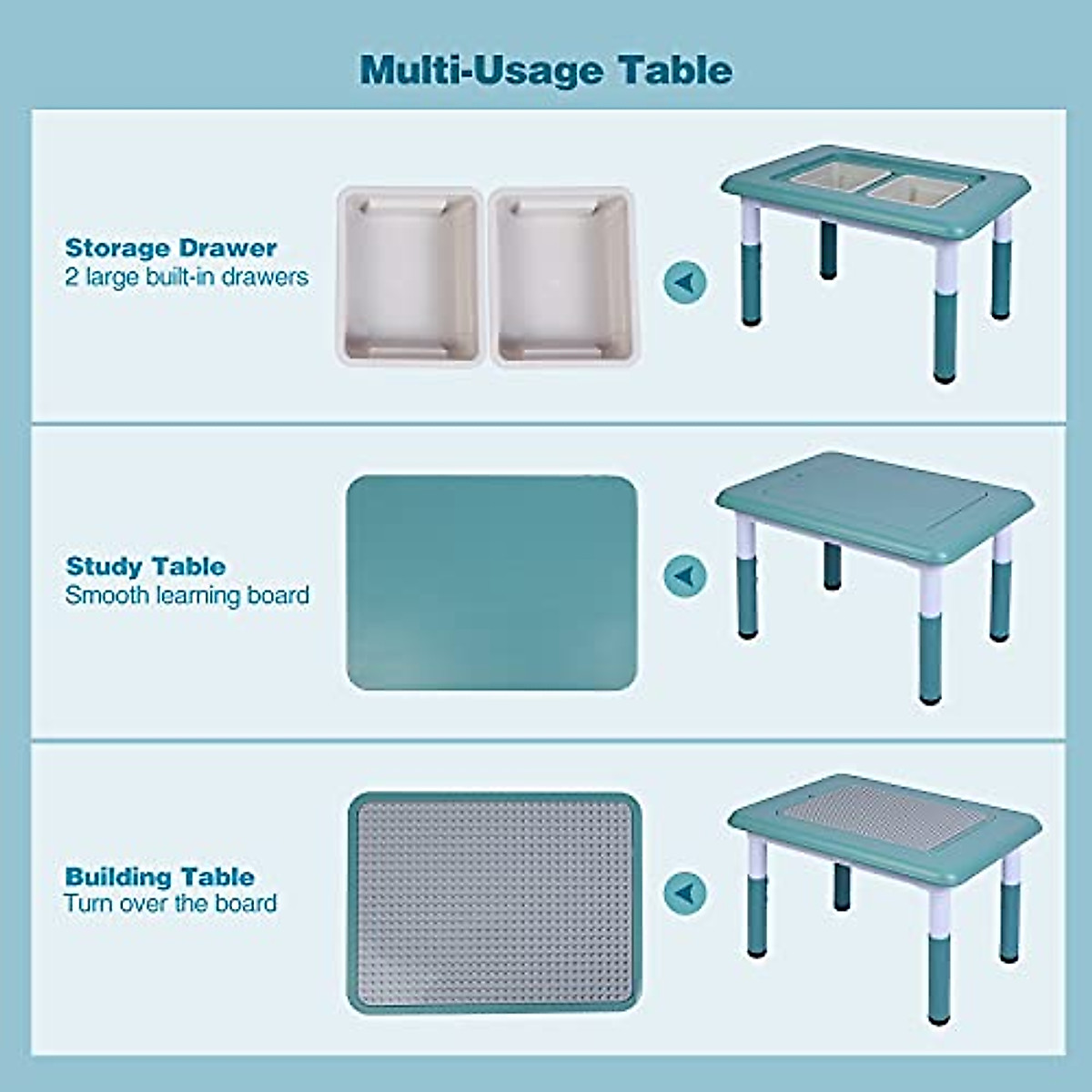 RedSwing Multi Activity Table, Blue