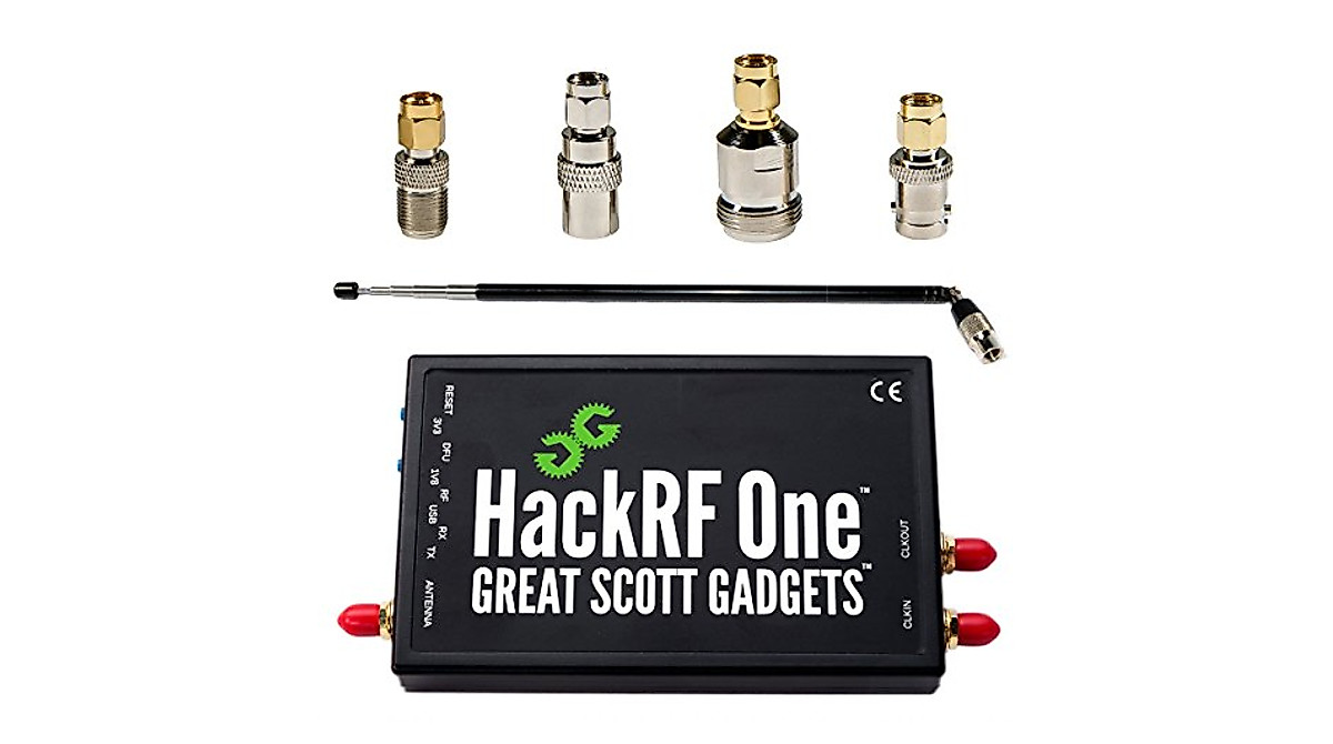 HackRF One SDR Bundle: 1MHz-6GHz Radio, ANT500 & Adapters