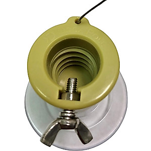 DOCAZOO, Light Bulb Changer for High Ceilings & Recessed Lights w/ 7-30 Foot Telescopic Extension Pole & Suction Cup Style - Ceiling Lightbulb Removal Tool - Perfect Accessory for Any Lighting Job