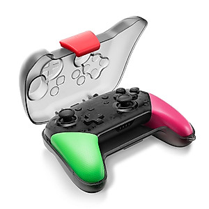 tomtoc Switch Pro Controller Case, Hard Shell Joystick Protector for Nintendo Switch OLED Pro Controller, Shock-proof, Anti-scratch, Water-resistant Switch Remote Accessory Protective Cover