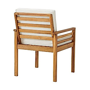 Alaterre Furniture Okemo Outdoor Dining Chairs, Natural