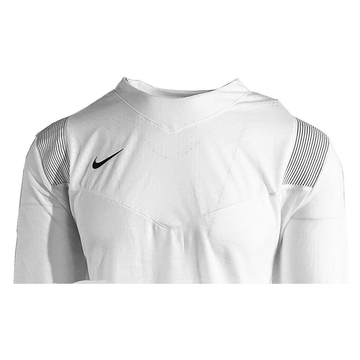 Nike Men's Player Long Sleeve Dri Fit Top CW3539 100 Size Large White/Black