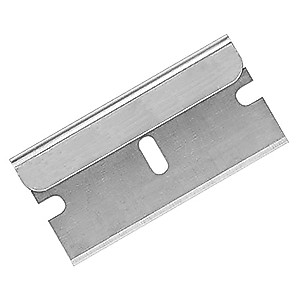 Veltec Standard #9 Single Edge Industrial Razor Blades, Box of 100, Cuts Boxes and Cords, Removes Paint, Labels and Decals (VB009)
