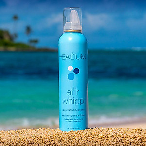 aiHr Whipp Mousse for Volumizing Fine, Thin Hair Weightless Clean Volume Thickening Quick Fix Hair Styling Foam Fortified with Wheat Germ Oil, Sunscreen UV Protection by Healium Hair