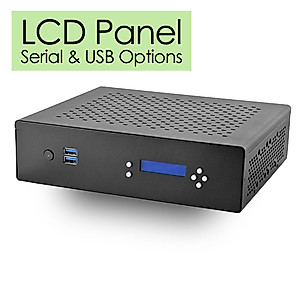 MITXPC MX500-USB3 Compact Mini-ITX Case, Fanless, USB 3.0, Wall & VESA Mount