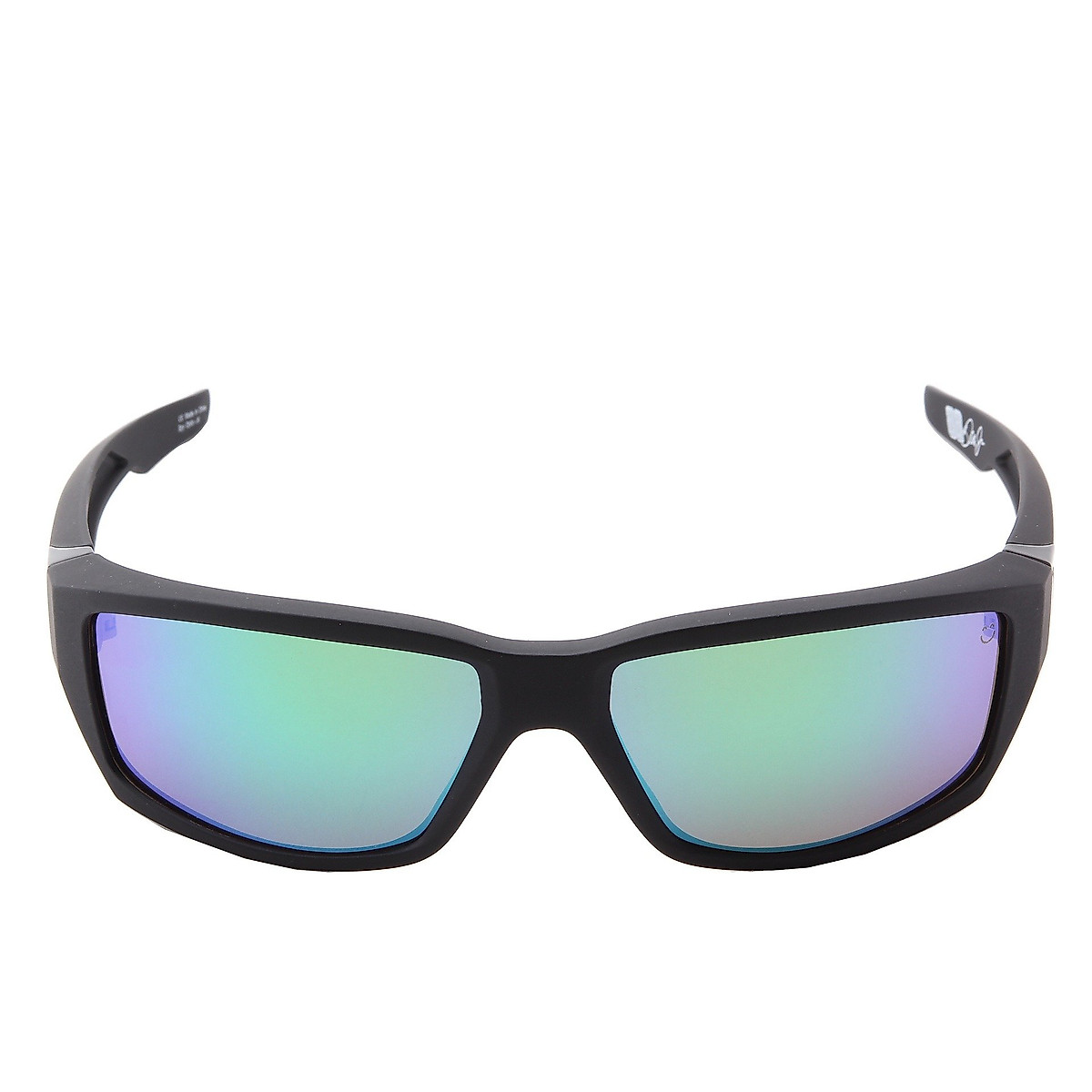 Spy Optic Dirty Mo Sunglasses Matte Black w/Happy Bronze Polarized Green Spectra Lens + Sticker