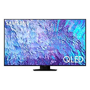 SAMSUNG 55-Inch Class QLED 4K Q80C Series Quantum HDR+, Dolby Atmos Object Tracking Sound Lite, Direct Full Array, Q-Symphony 3.0, Gaming Hub, Smart TV with Alexa Built-in (QN55Q80C, 2023 Model)