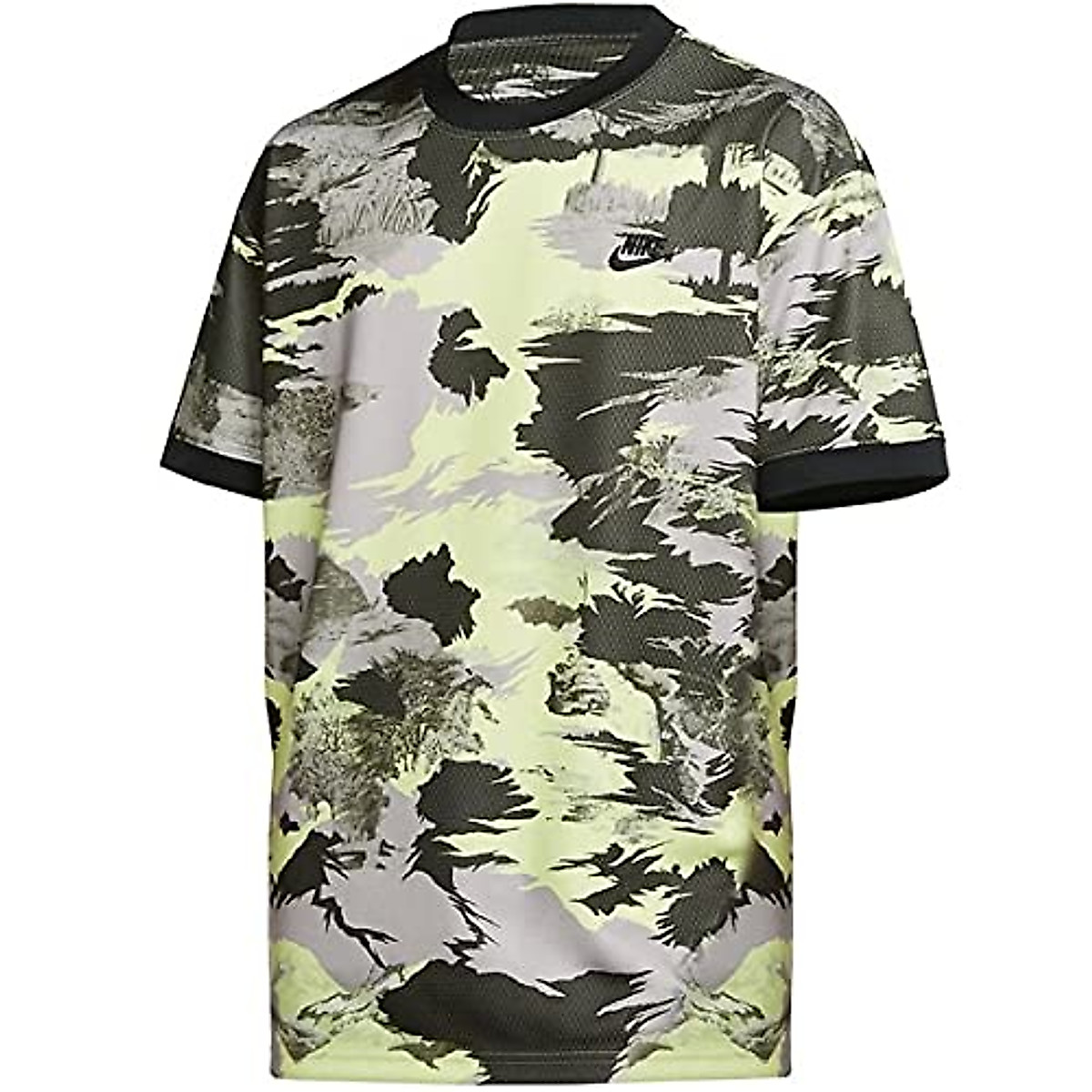 Nike Sportswear Mesh Short-Sleeve Hype Hike Camo Shirt Medium
