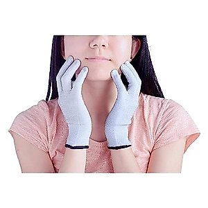 AMUCK Silver Fiber Electromagnetic Radiation Protective Gloves, Emf Blocking,sterile Conductive Gloves,Hand Cover
