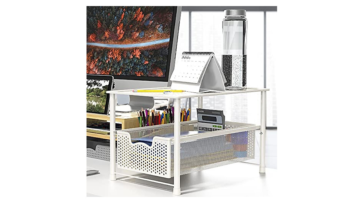 Simplify Your Space with Stackable Basket Organizer