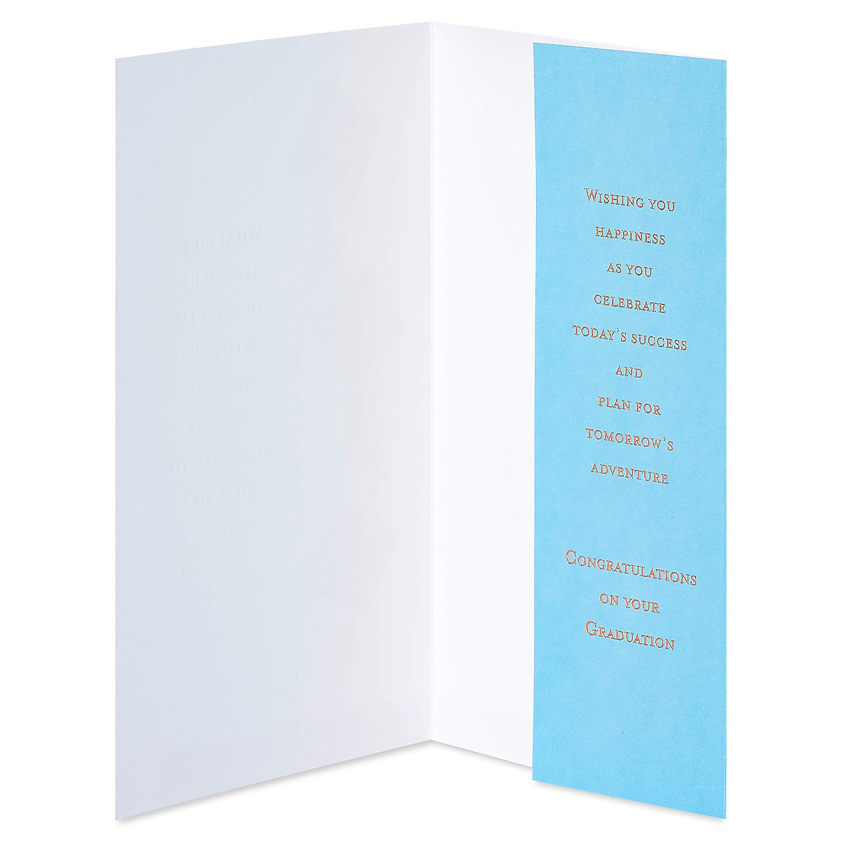 Papyrus Graduation Card with Money Holder (Tomorrow's Adventure)