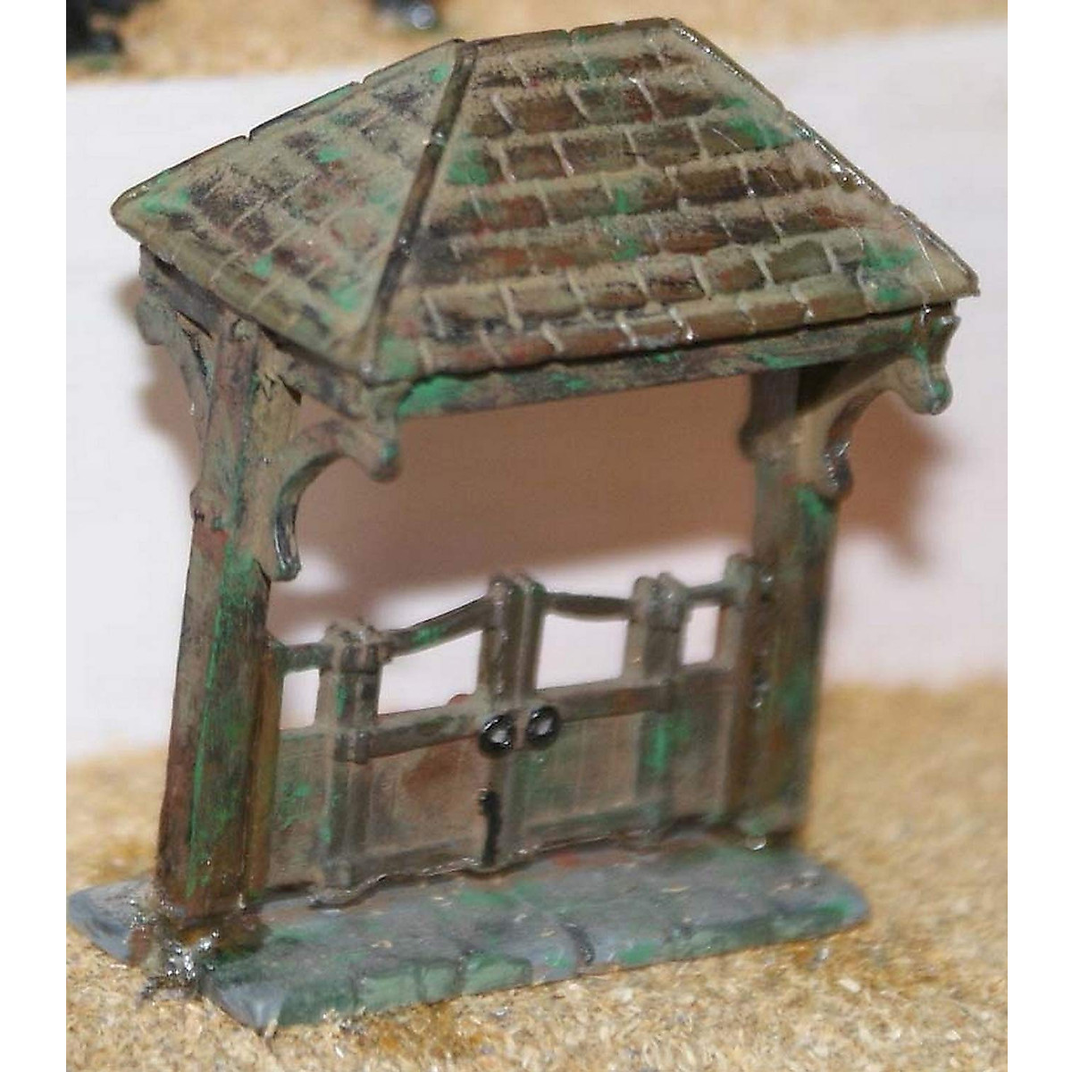 Langley Models Lych Gate Suitable for Churchyard OO Scale UNPAINTED Kit F40