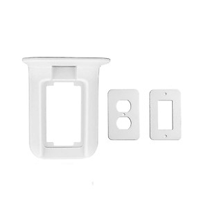 Toxz Ultimate Outlet Shelf Easy Installation Wall Socket Stand Power Perch Shelf,Outlet Holder,Switch Socket Rack,Suitable for The American's Outlet