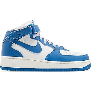 Nike Women's Air Force 1 Sneakers, Military Blue and Doll, 6.5