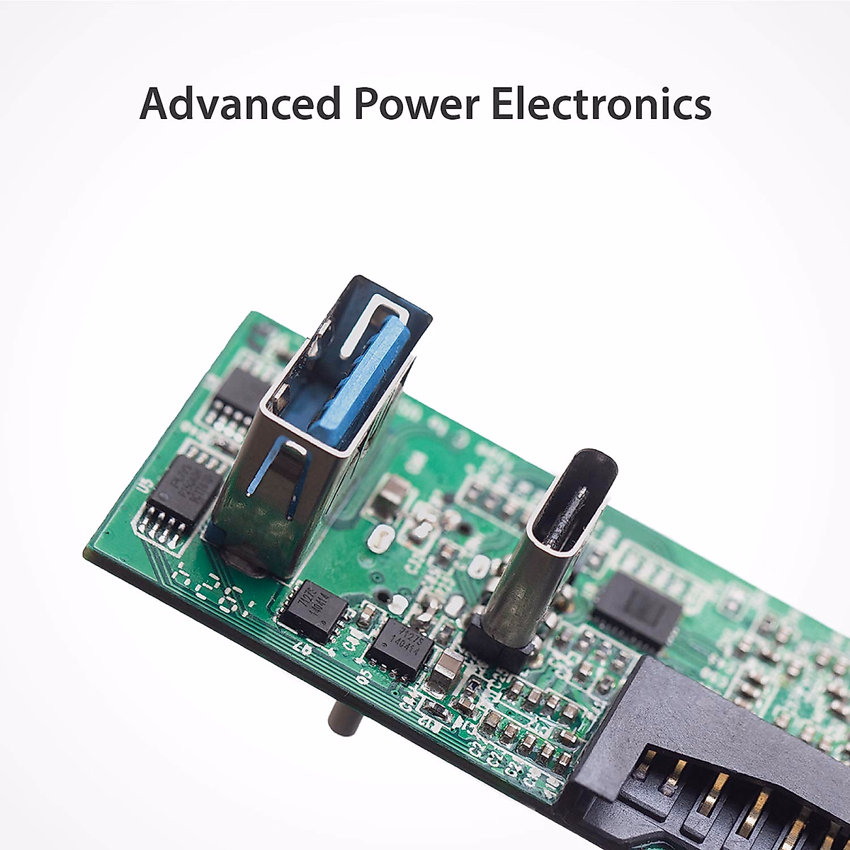 Elevation Hub with 6ft USB-C Cable - MacBook Charger Cord Management, Adds a SD Card Reader, USB-A 3.0, USB-C 3.1 Pass Through Power