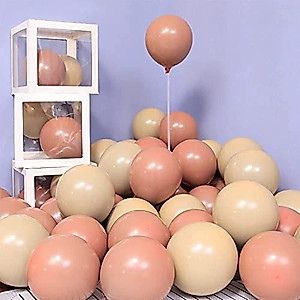 Balloon Arch Kit 129pcs Balloon Garland Kit Latex balloons (Orange)