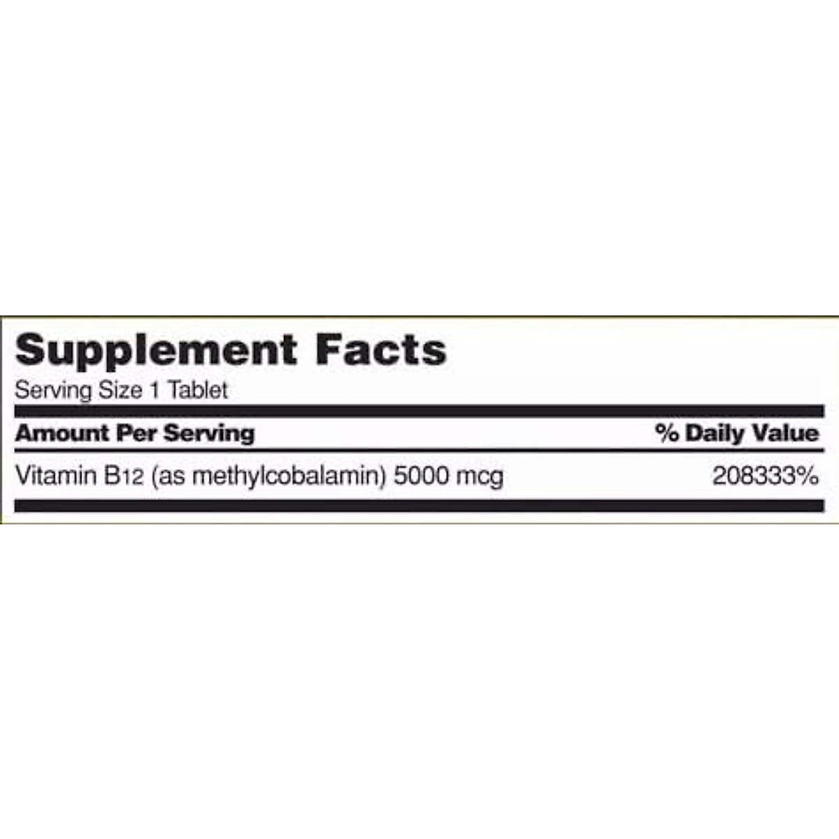 Adema Kirkland-Signature Quick Dissolve B-12 5000 mcg, 300 Tablets Dietary Supplement