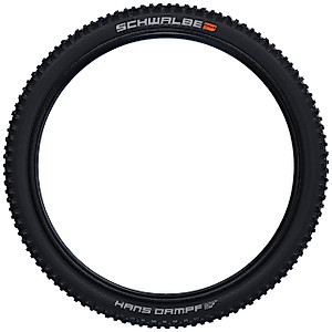 Schwalbe Unisex's HANS DAMPF Cycle Tyre, Black, 27 inches