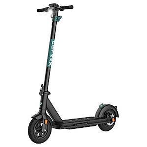 Gotrax GMAX Electric Scooter, 10" Pneumatic Tire, Max 42 Mile & 20Mph by 500W Motor, Double Anti-Theft Lock, Bright Headlight and Taillight, Foldable and Cruise Control Electric Scooter for Adult