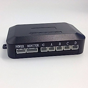 iMeshbean Parking 4 Sensors Car Reverse Backup Rear Buzzer Radar System Kit Sound Alarm