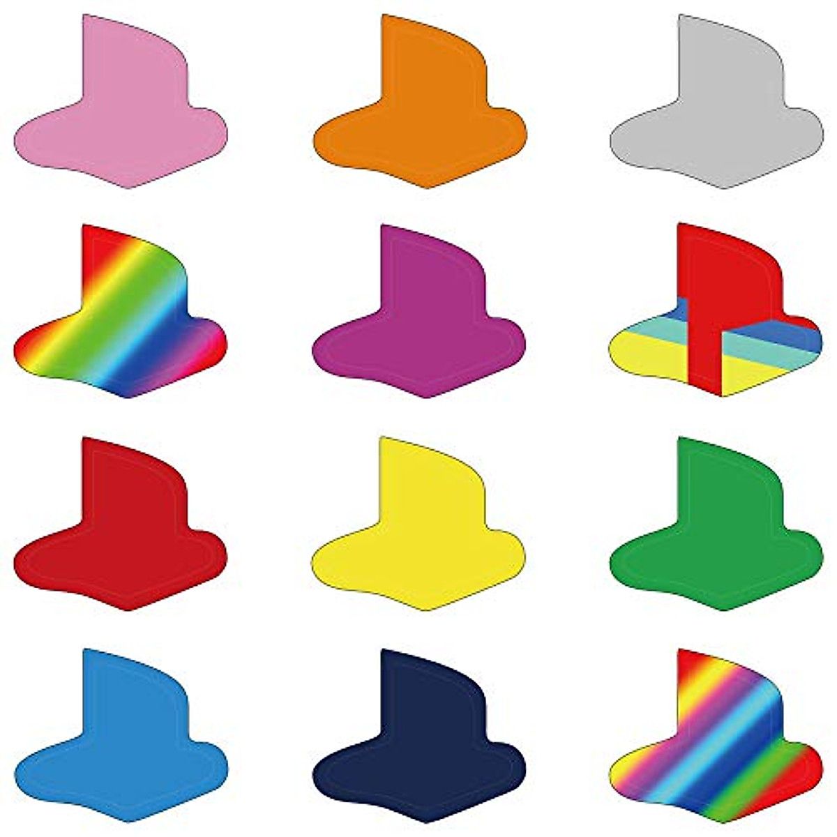 PlayVital Custom Vinyl Decal Skins for PS5 Console, Logo Underlay Sticker for PS5 Console - 9 Colors & 3 Classic Retro Styles