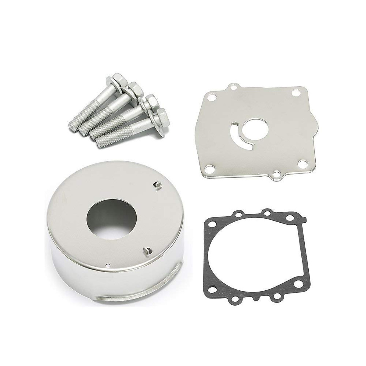 PumuHo Outboard Water Pump Repair Kits for Yamaha 115HP 130HP Sierra 18-3313 Outboard Engine 6N6-W0078-02