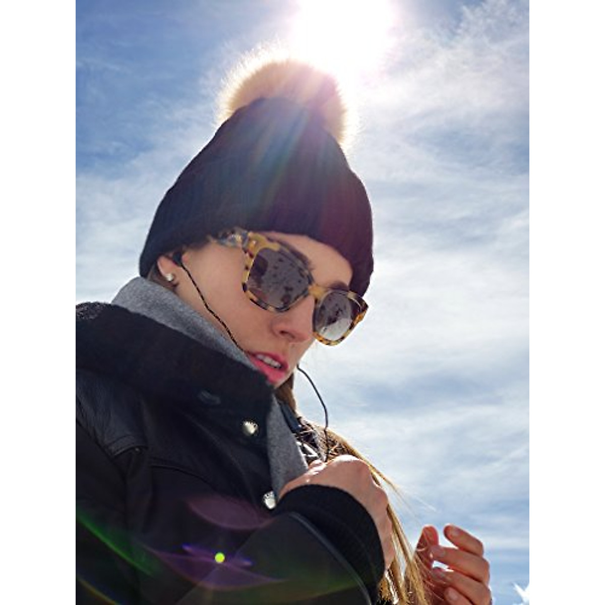 Tweedz Black & Gold Earbuds with Microphone and Controls - Durable, Tangle-Free, Travel Headphones with Long, Braided Fabric Wrapped Cords and Noise Isolating Ear Buds