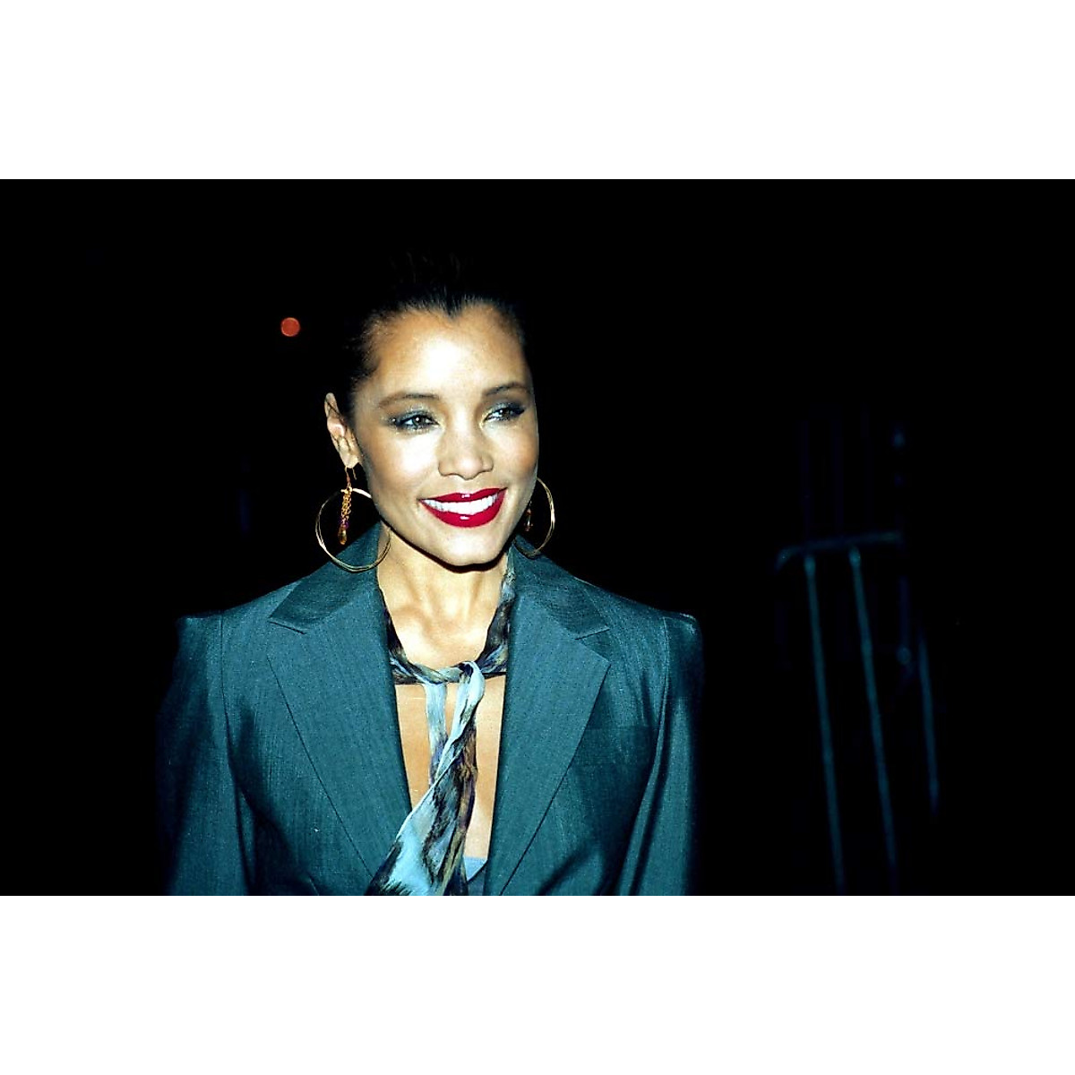 Posterazzi Poster Print Collection Michael Michele Premiere of Last Samurai Ny 12022003 by Janet Mayer Celebrity (10 x 8)