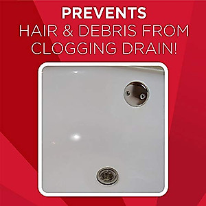 Magic Stainless Steel Sink Strainer - 3 Different Sizes Included - Drain Filter Strainer Basket - Fits Bath Shower Kitchen & Utility Drains