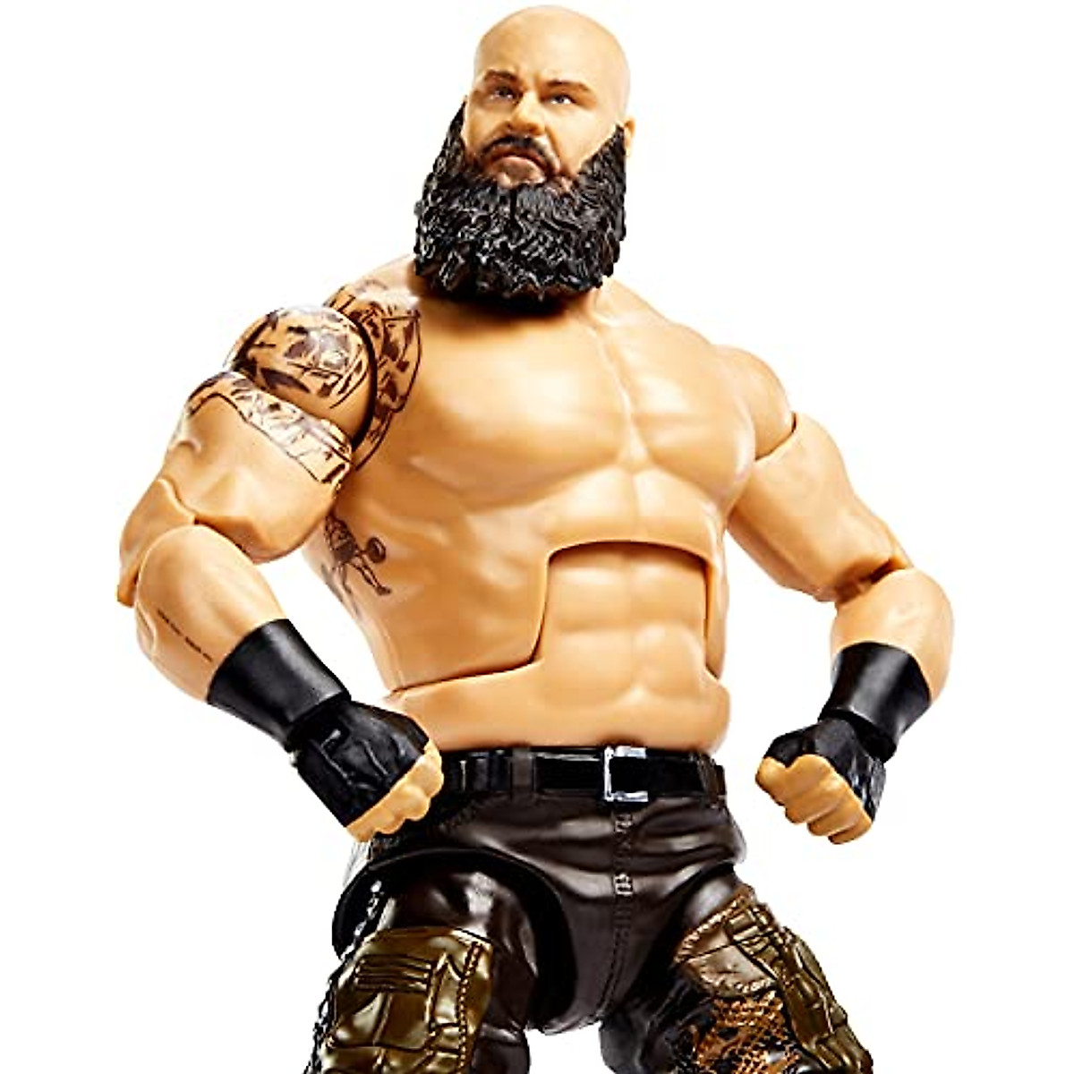 WWE MATTEL Braun Strowman Elite Collection Series 86 Action Figure 6 in Posable Collectible Gift Fans Ages 8 Years Old and Up​