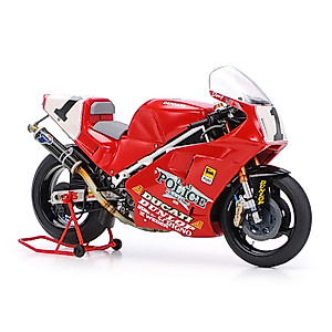 Tamiya 4950344992546 300014063-1:12 Ducati 888 Superbike 1993, Red