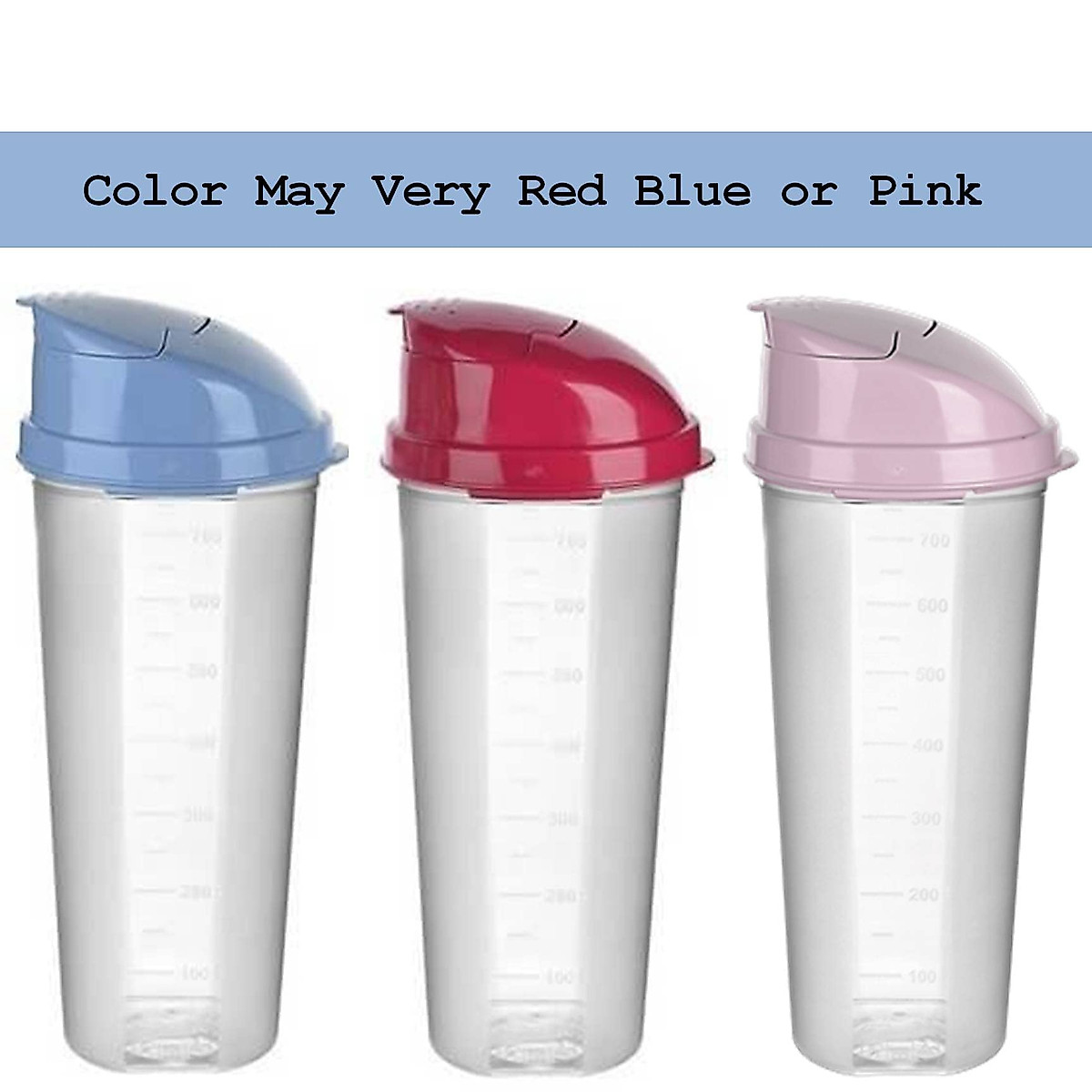 Plastic Olive Oil And Vinegar Dispenser Bottle For Kitchen Cooking With Spout Lid To Pour, Plastic Oil Cruet Container, Thigh Wide Mouth Easy Refill & Clean - BPA Free (25 OZ)