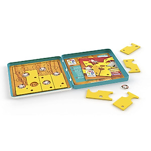 SmartGames Noah's Ark Magnetic Travel Game with 48 Challenges for Ages 5+ with Metal Travel Box