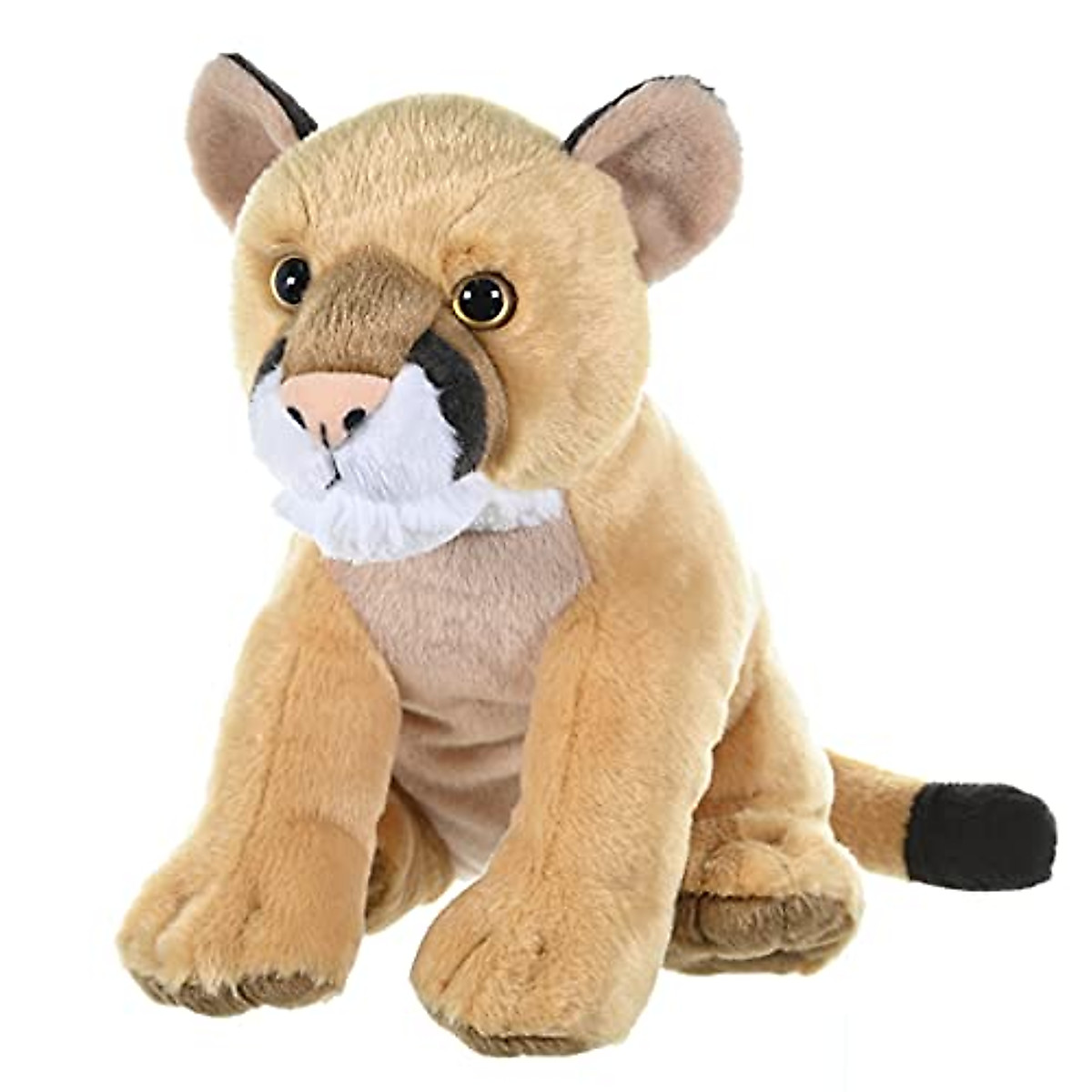 Wild Republic Mountain Lion Plush, Stuffed Animal, Plush Toy, Gifts for Kids, Cuddlekins 12 Inches