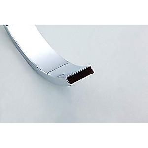 TSHH Square Kitchen Sink Faucet Single Handle One Hole Mixer Tap Kitchen Bath Faucet,Polished Chrome,FC1027