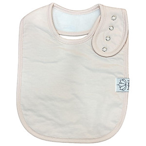 Isabeli Organic Cotton Toddler Drool Bibs 4 Pack - Pink