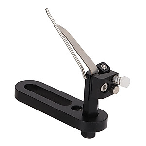 Recurve Bows Arrow Rest, Steel Needle Double Magnetic Arrow Rest Stand High Strength Aluminium Alloy Arrow Rest Sportinggoods Shooting and Archery Supplies