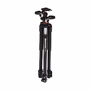 Manfrotto 055 3-Section Aluminum Tripod with 3-Way Head