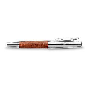 Faber Castell F148200Faber-Castell E-Motion fountain Pen Brown M, Pear wood brown.