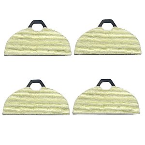 Replacement Mop Pads Refill Compatible Shark AI Robot Vacuum Cleaner RV2001WD/2002WD/AV2001WD/RV2610WA/AV2610WA/RV2620WD Accessories Spare Parts (4 Pack)